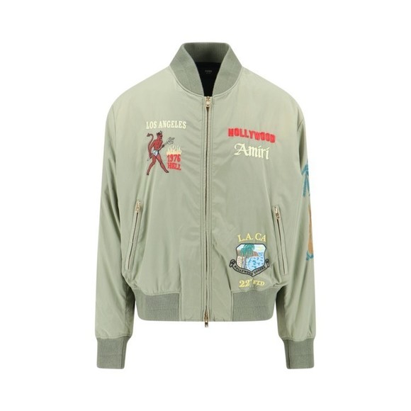 AMIRI | Jackets & Coats | Amiri Embroidered Casual Jacket With Colorful ...
